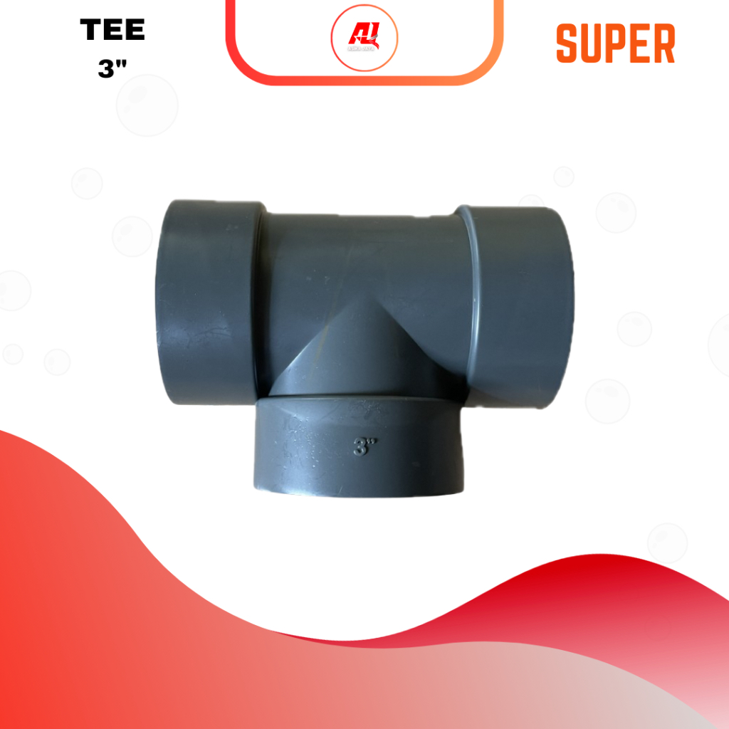 Jual Tee Merk Super Size 3" | Fitting Pipa | Sambungan Pipa | Pipa PVC ...