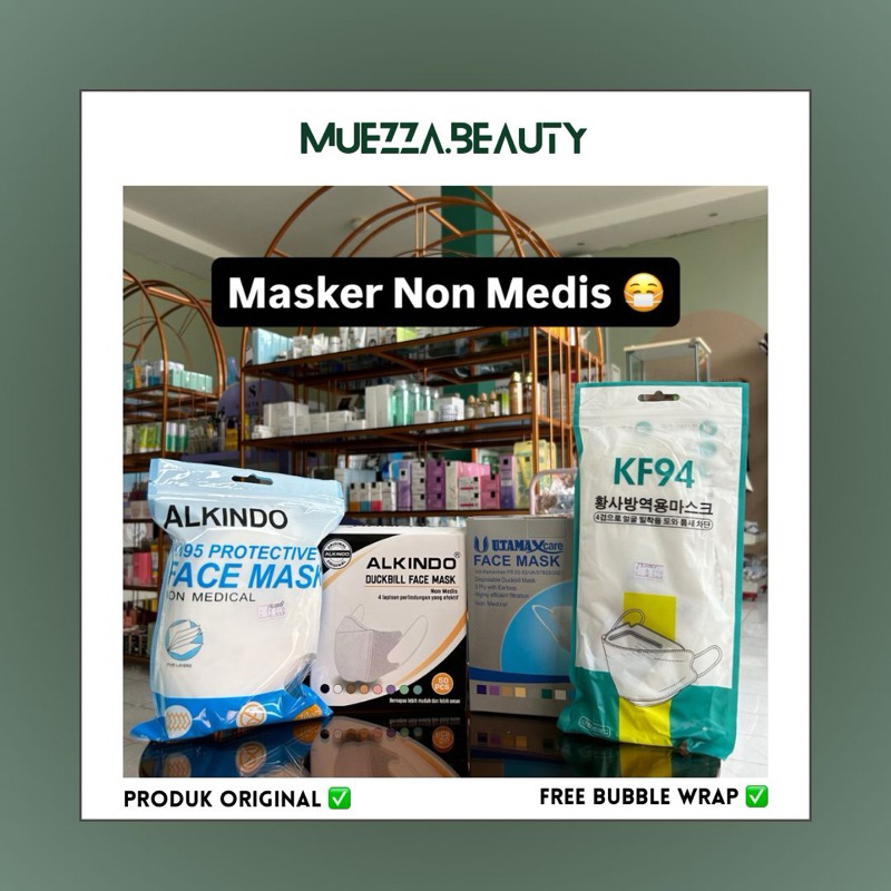 Jual Masker Non Medis - KN95 10pcs - KF94 10pcs - Duckbill 50 pcs ...