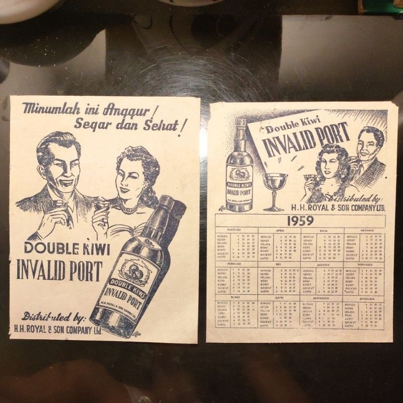 Jual Iklan Jadul 1959 // Poster Iklan // Vintage Poster | Shopee Indonesia