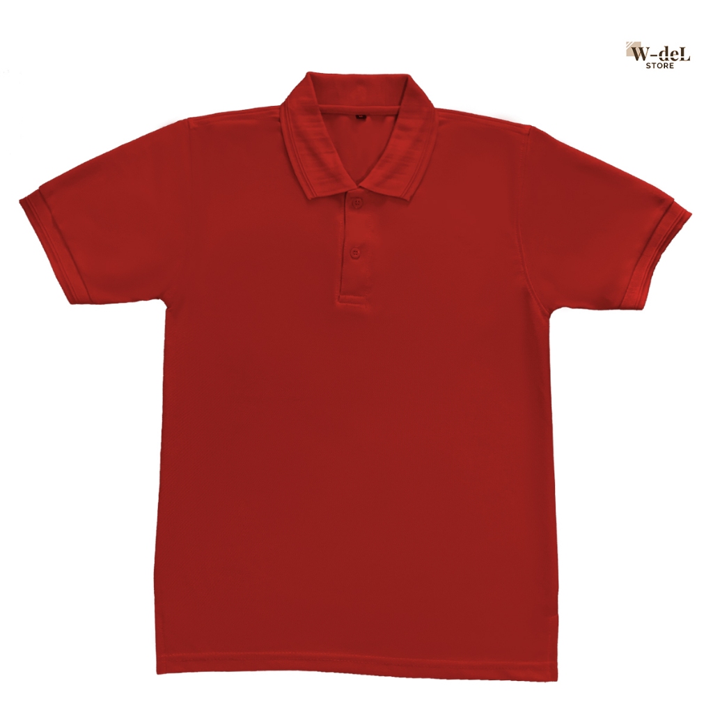 Jual Kaospolos - Kaos Kerah Pria Seragam Polos Lengan Pendek | Shopee ...