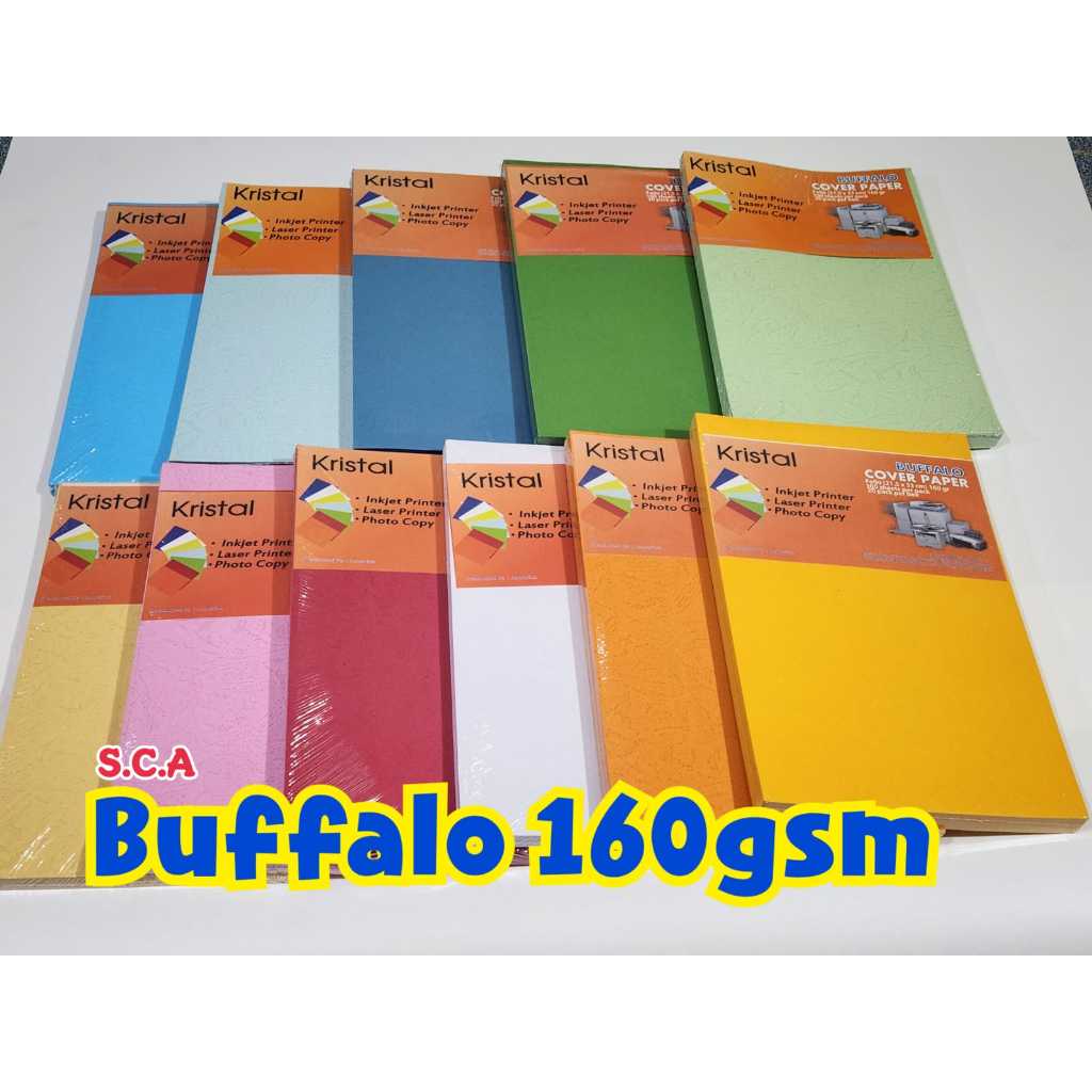 Jual Kertas buffalo tebal 160 gram Folio & A4 | Shopee Indonesia