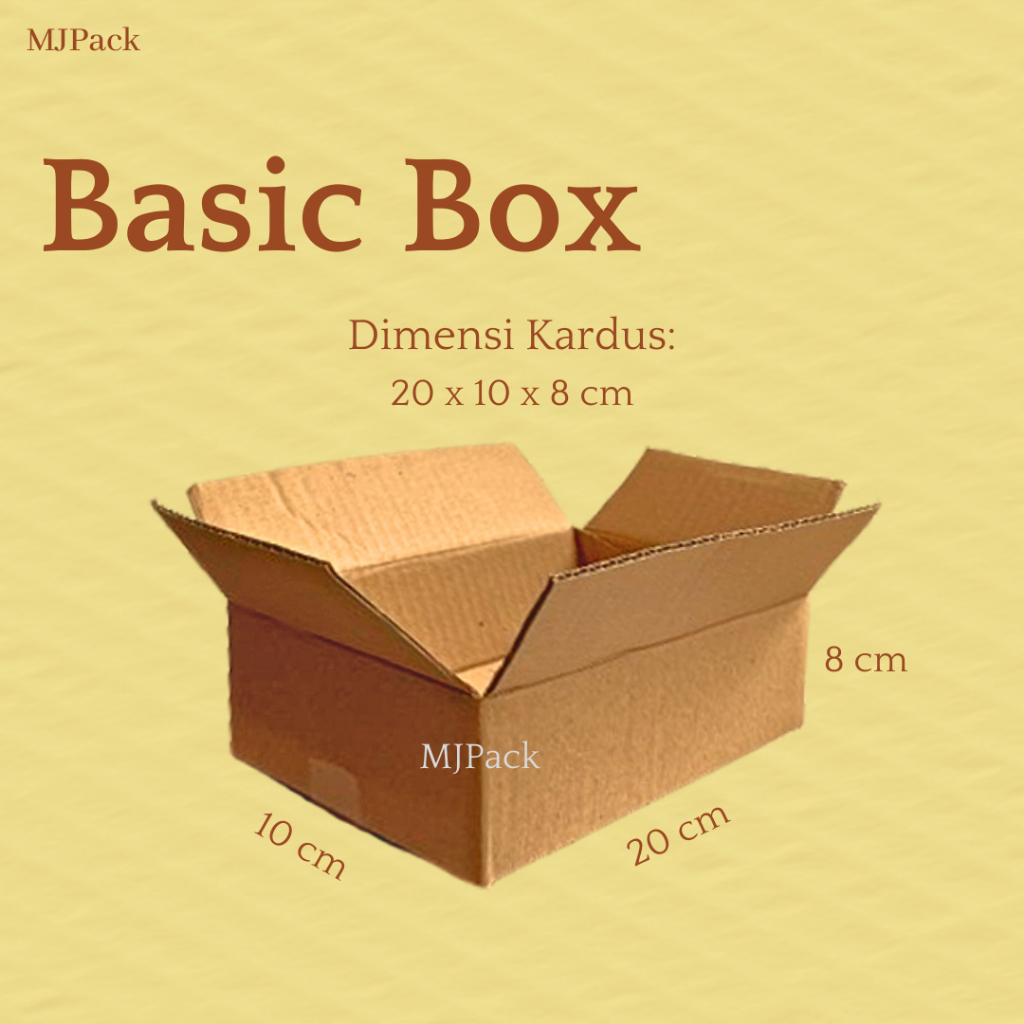 Jual KARDUS 20x10x8 cm || Box Karton Corrugated || Box Biasa | Shopee ...