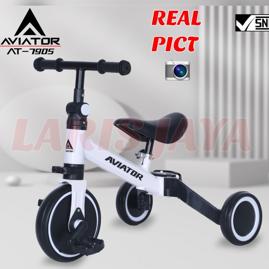 Jual [ BONUS BELL ] SEPEDA RODA TIGA AVIATOR 7905 SEPEDA PUSHBIKE ...