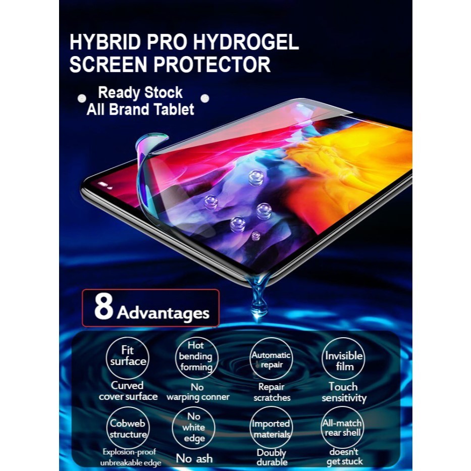 Jual ANTI GORES HYDROGEL (NOT TEMPERED GLASS)- FULLSCREEN SEMUA TIPE HP ...