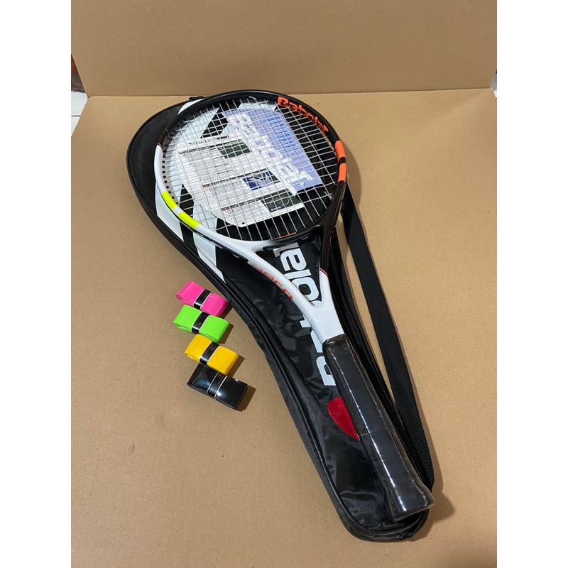 Jual RAKET TENNIS BABOLT EURO PEMULA SIAP PAKAI FULL SET TAS DAN GRIP ...