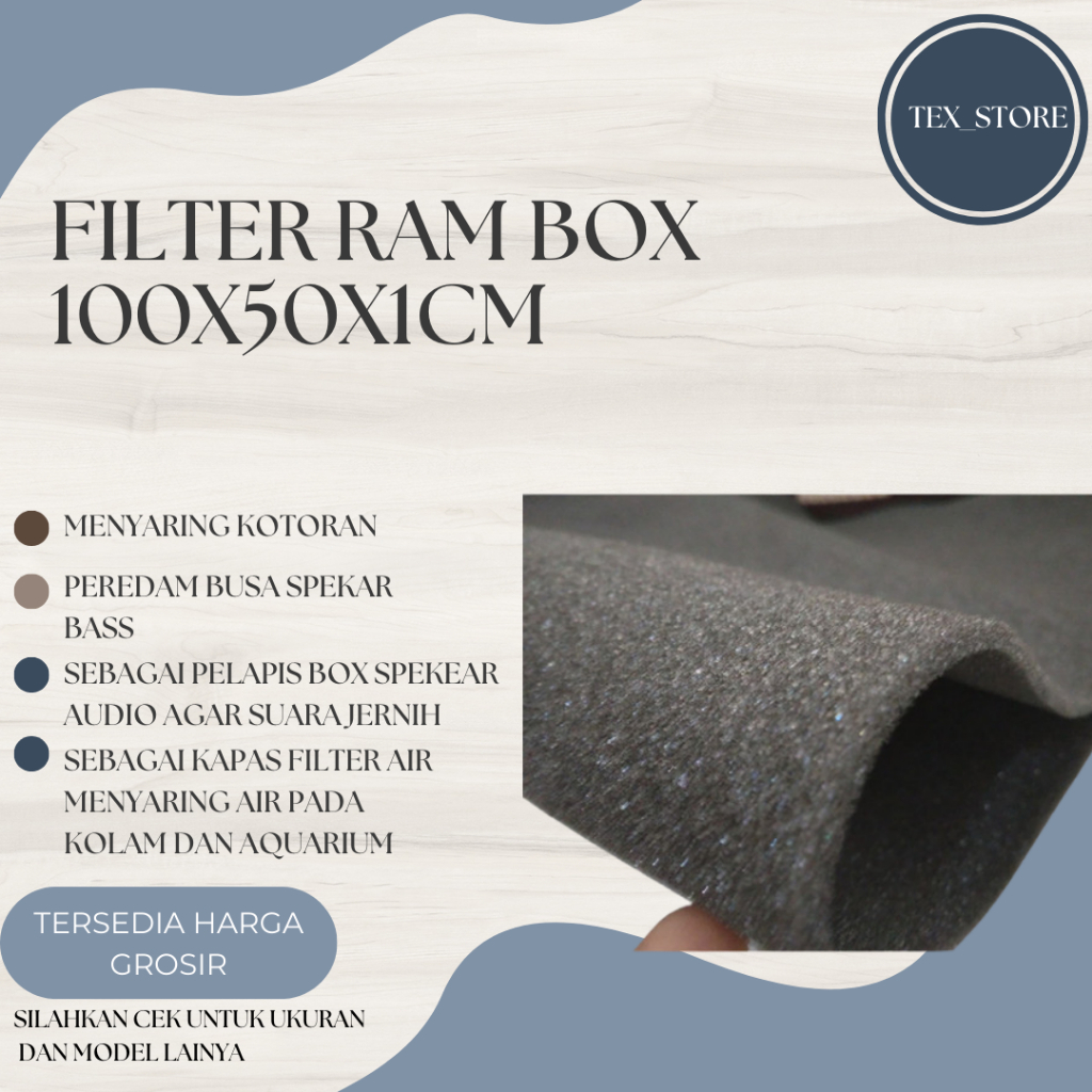 Jual Busa Ram Box Speaker Anti Air 100cm x 50cm x 1cm | Busa Box Speake ...
