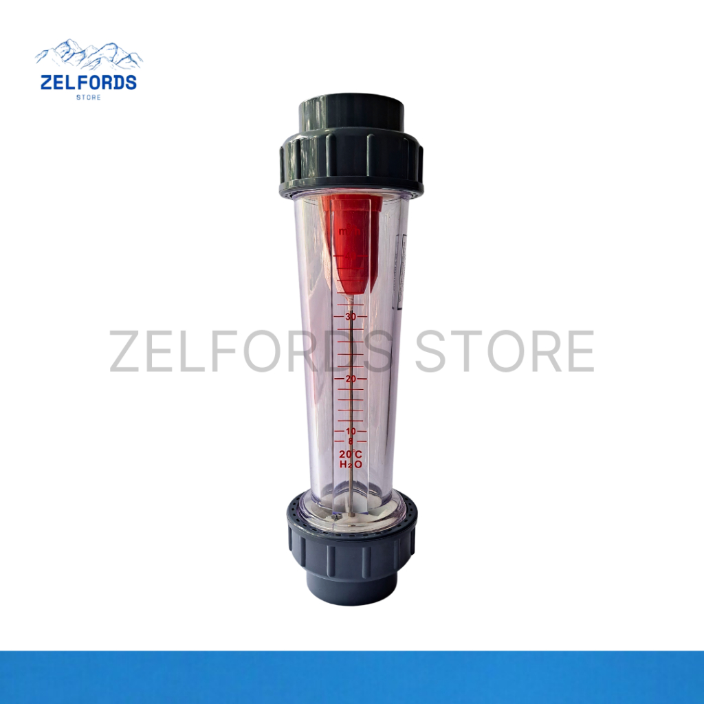 Jual Rotameter LZS-65D / Flowmeter Air / 2.5 inch | Shopee Indonesia