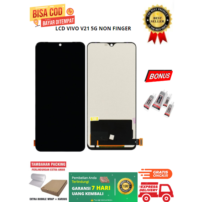 Jual LCD VIVO V21 5G V25 5G V25E FULLSET TOUCHSCREEN NON FINGERPRINT ...