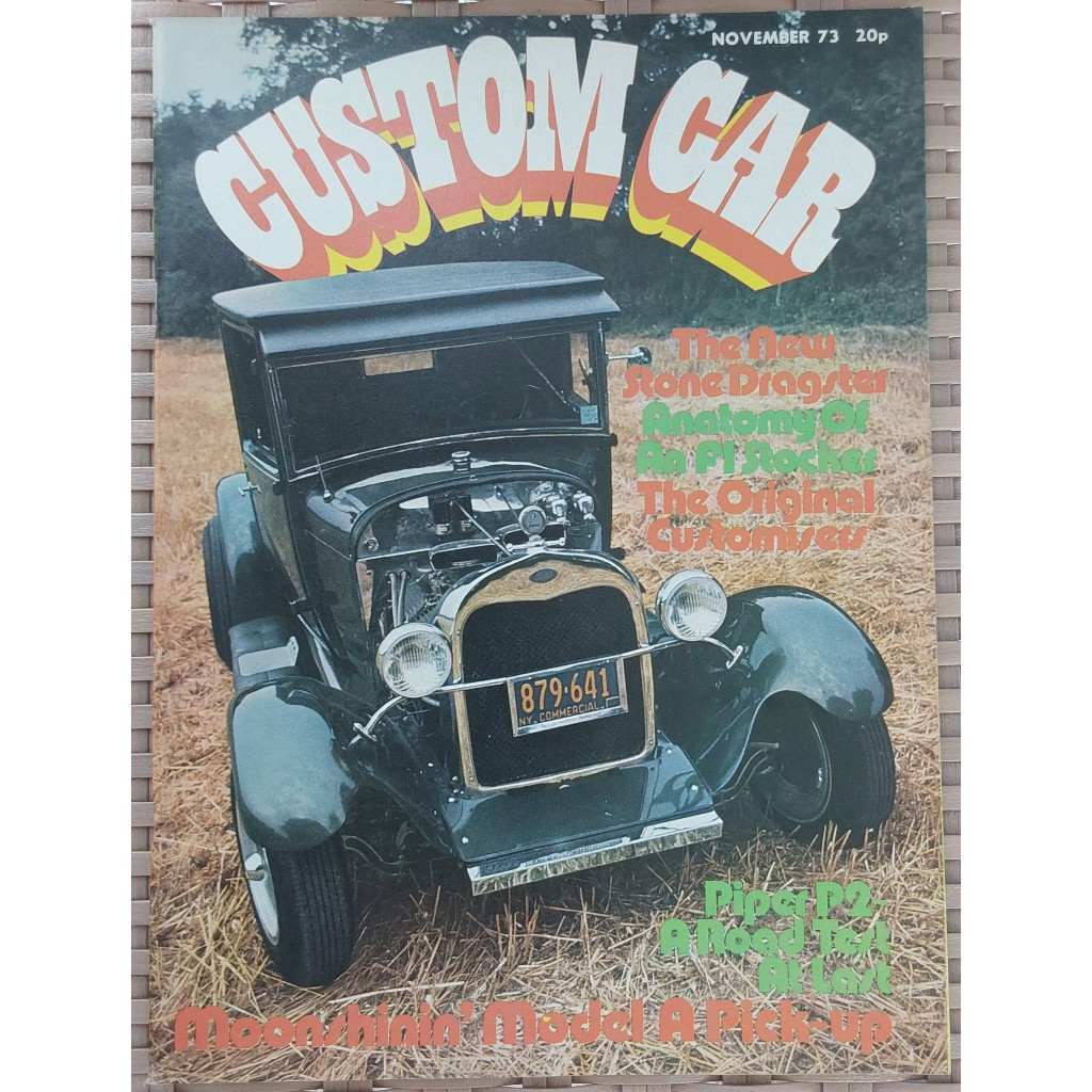 Jual UK VINTAGE CAR MAGAZINE - CUSTOM CAR November 1973, Laverda750SF ...