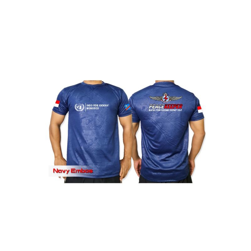 Jual KAOS JERSEY DRYFIT EMBOS DTF SATGAS RDB 39F/RDB XXXIX-F MONUSCO ...