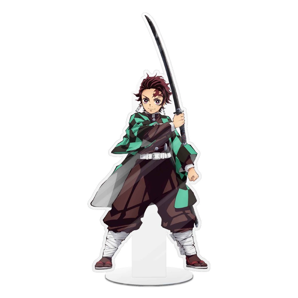 Jual Stand akrilik figure anime TANJIRO KAMADO standee 20cm - KIMETSU ...