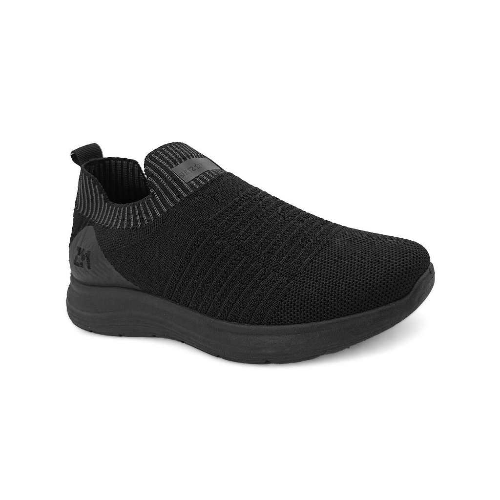 Jual SEPATU BATA NORTH STAR sepatu sekolah SLIP ON marshall FULL BLACK ...