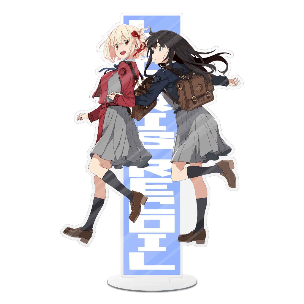 Jual Stand akrilik figure anime TAKINA X CHISATO standee 20cm - LYCORIS ...