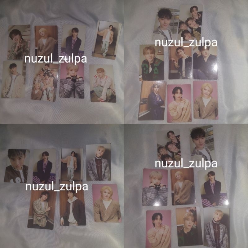 Jual set tc Trading card caratland seventeen 2024 set wonwoo selca, mingyu selca, hiphop unit ...