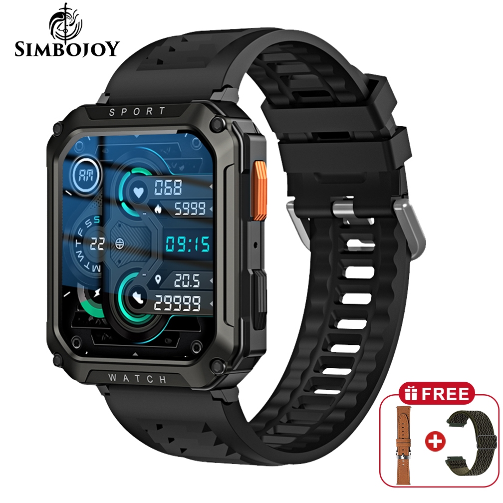 Jual Simbojoy SmartWatch T8 Pro Layar Terang 2.01'' 320*385 TFT Anti ...