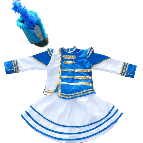 Jual Baju Mayoret Drumband Wanita + Topi TK SD SMP SMA bahan adem ...