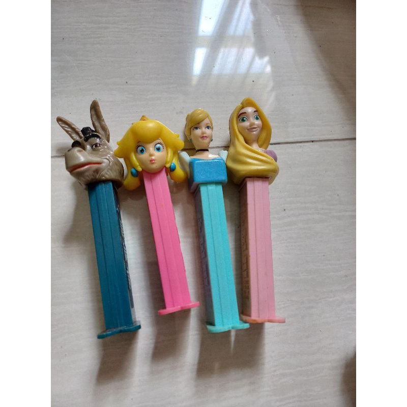 Jual pez petz mario princess cinderella rapunzel donkey shrek satuan ...