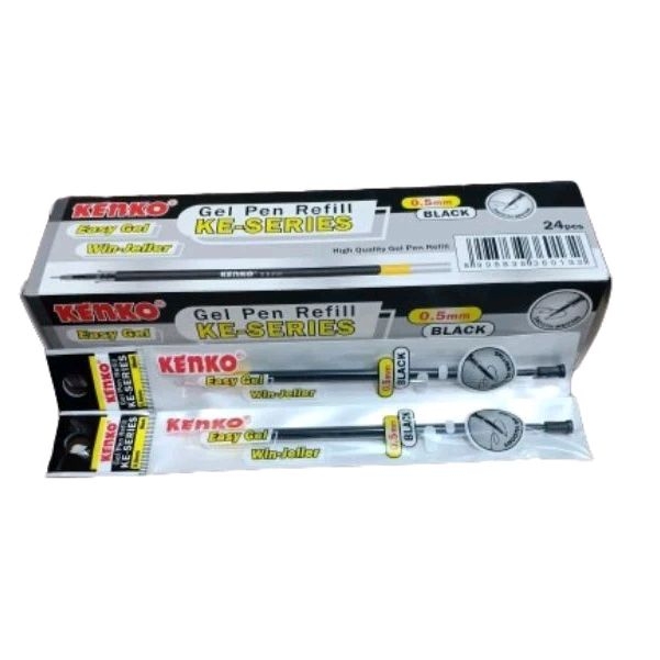 Jual Refill Pulpen Kenko Easy Gel KE-SERIES 0.5MM(24Pcs) | Shopee Indonesia