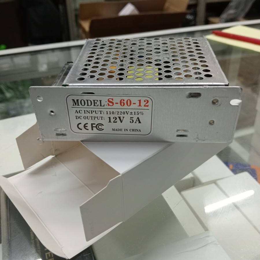 Jual Power supply swiching / adaptor jaring 12V 5A | Shopee Indonesia