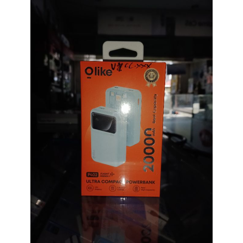 Jual Powerbank Olike ultra compact 20000mAh P402 | Shopee Indonesia