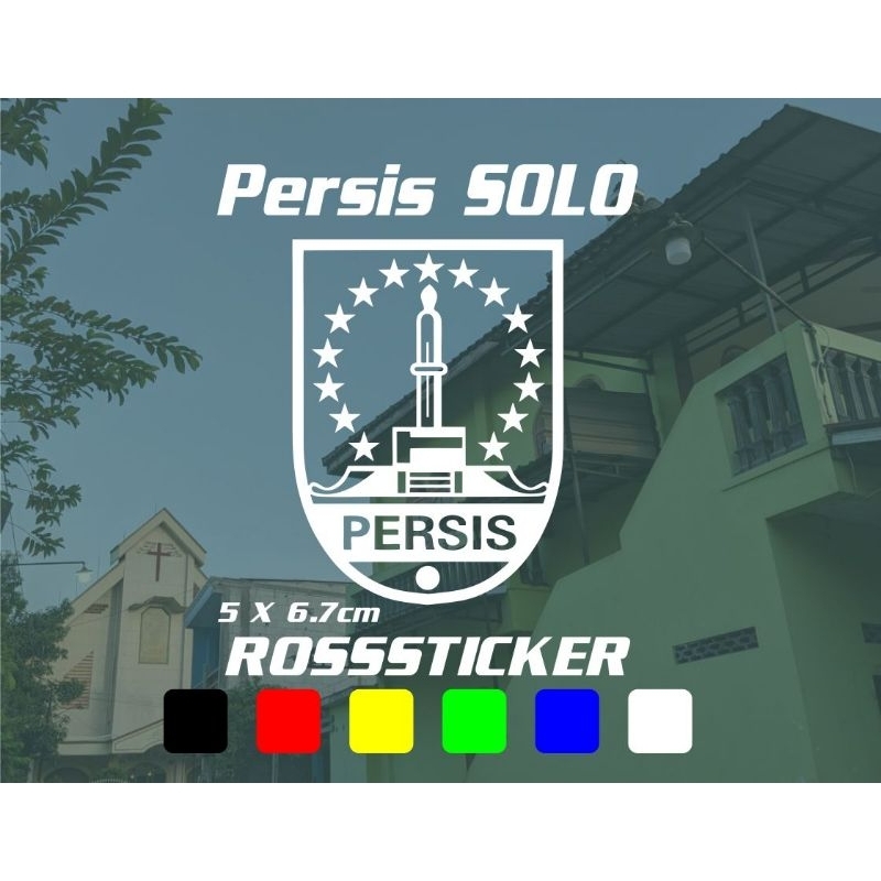 Jual persis solo sticker cutting custom logo tim sepakbola, persis ...