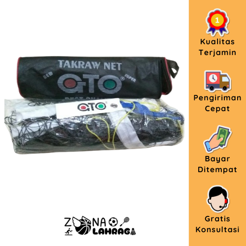 Jual NET TAKRAW / JARING SEPAK TAKRAW GTO MURAH | Shopee Indonesia