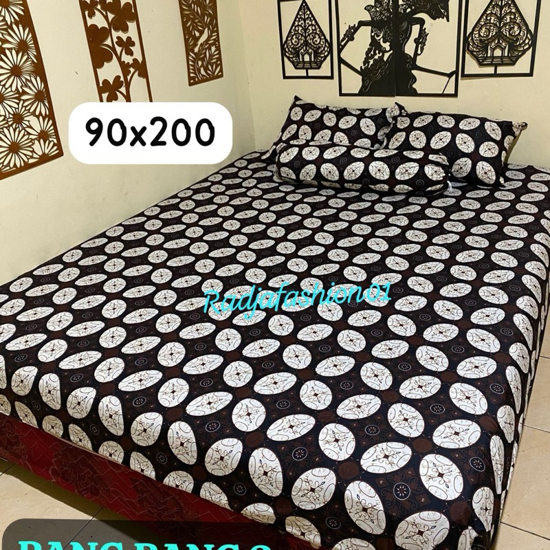 Jual SPREI MOTIF BATIK 90X200 TINGGI 20 CM | Shopee Indonesia