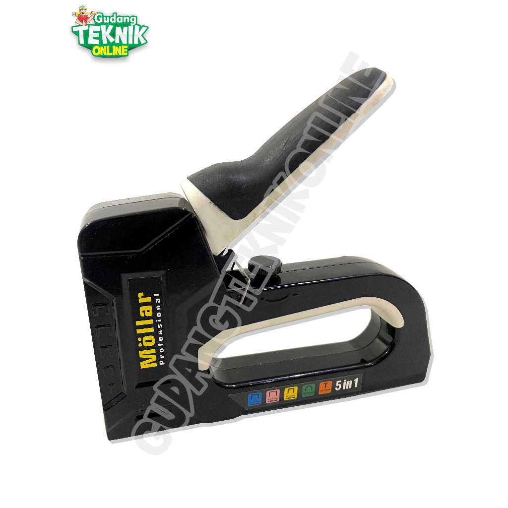 Jual Staples Gun 5in1 MOLLAR MLR-28014144B 4-14mm HD / Alat Stapler ...