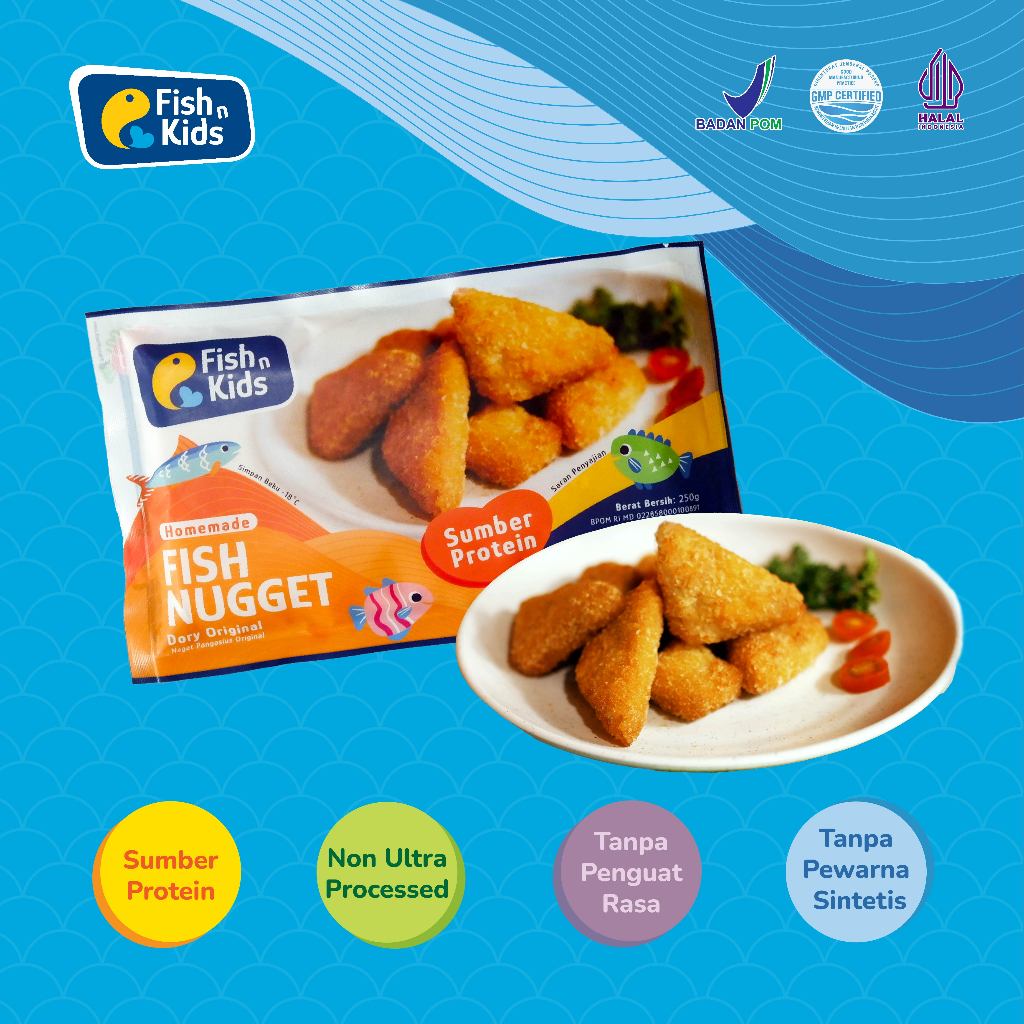 Jual Nugget homemade MPASI ikan dori fish n kids | Shopee Indonesia
