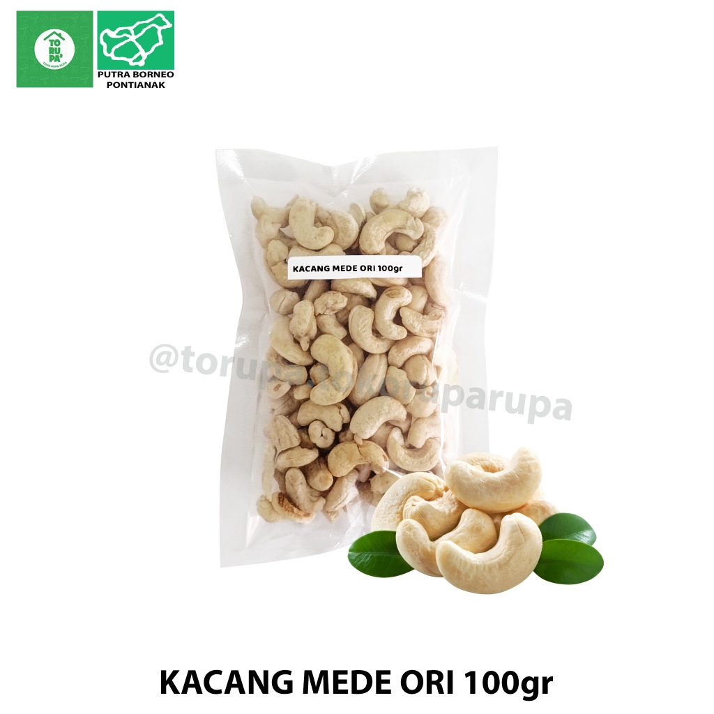 Jual Kacang Mede Ori 100gr / Kacang Mete / Kacang Mente Mentah Murah ...