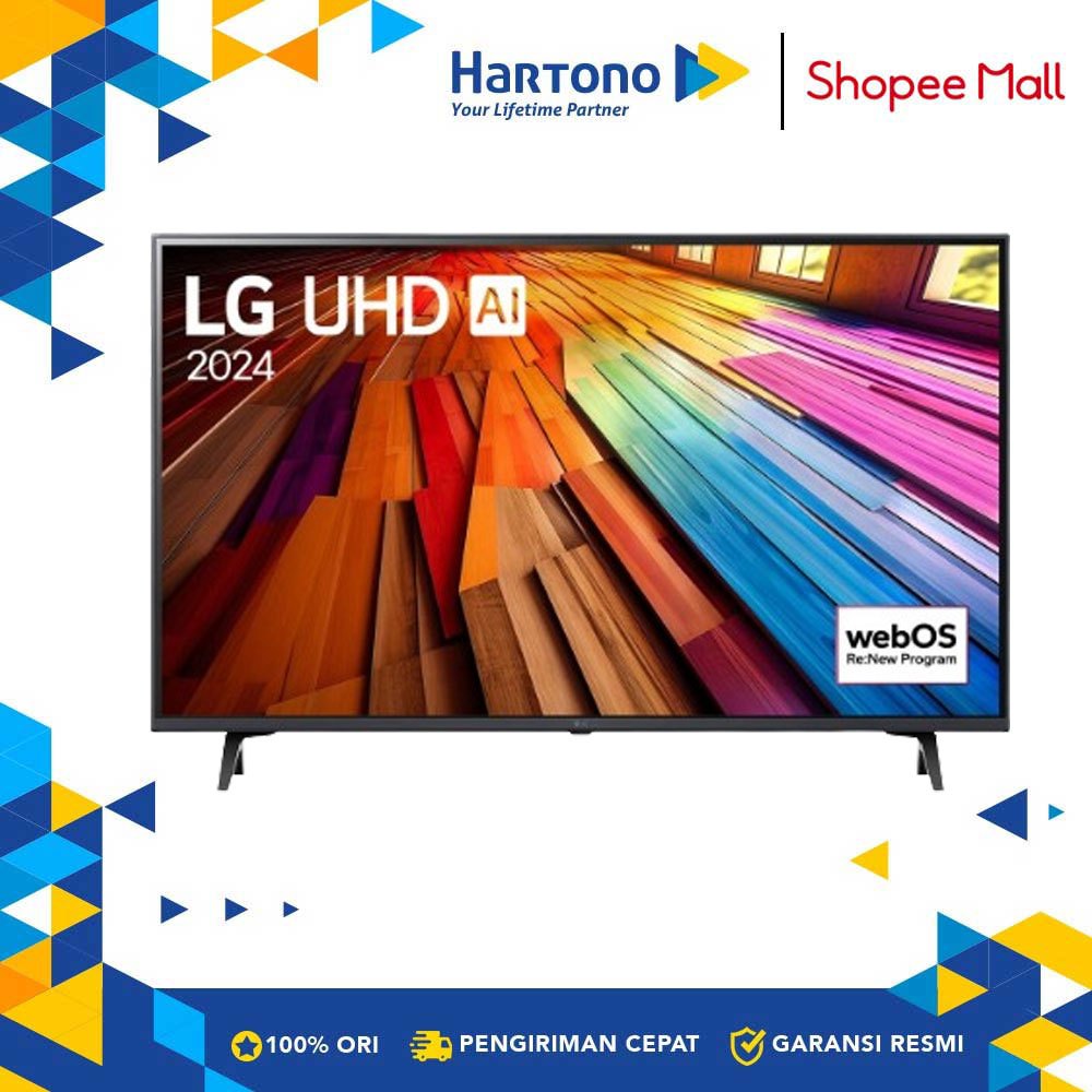 Jual LG 86 Inch Smart TV 4K UHD AI UT80 86UT80 - 86UT8050PSB | Shopee ...