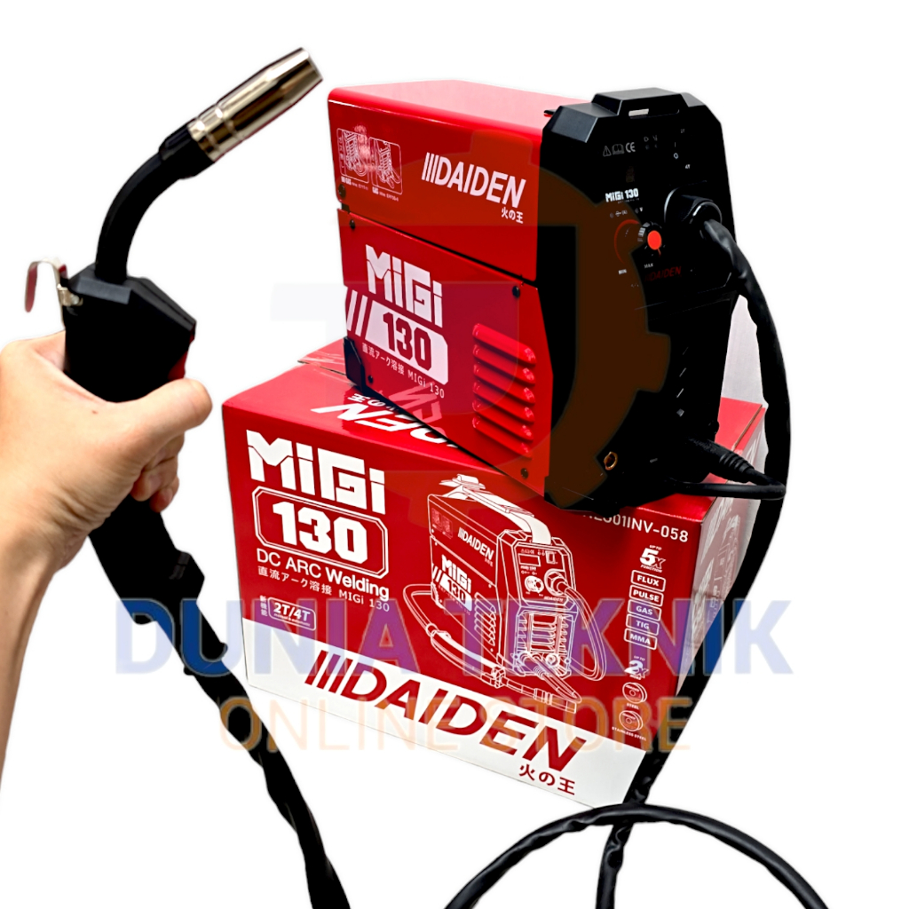 Jual BARU Mesin Las MIG CO2 Trafo Las MIG - DAIDEN MIGi 130 2T 4T ...