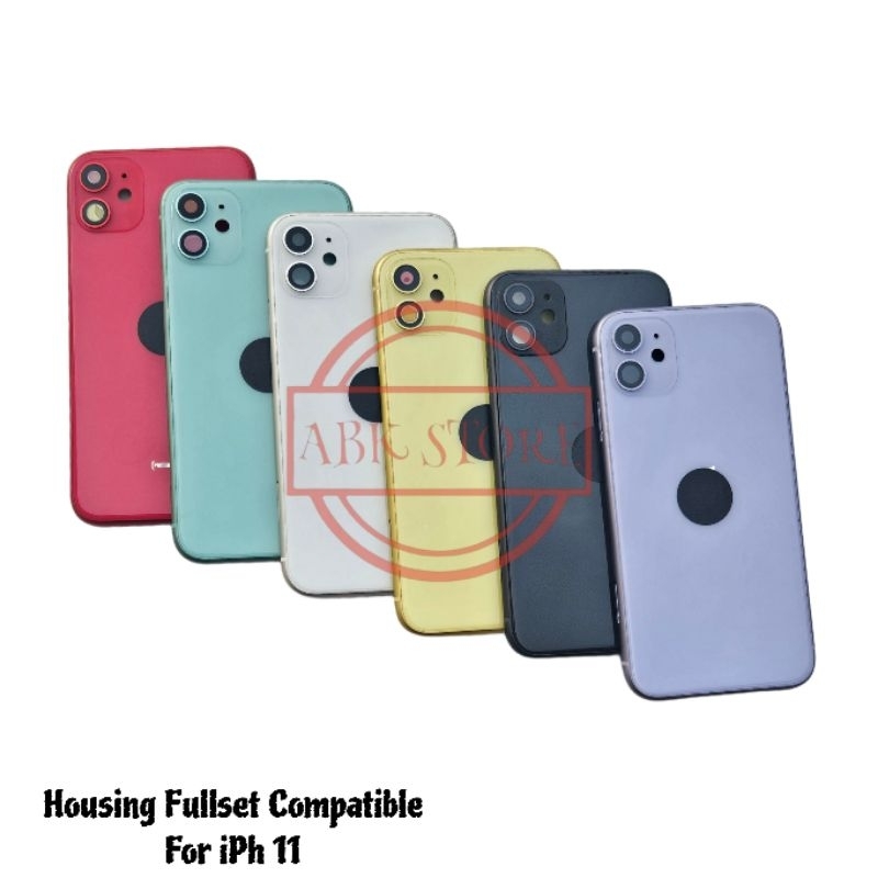 Jual BACK CASING - HOUSING FULLSET FOR IPH 11 HIGH QUALITY | Shopee ...