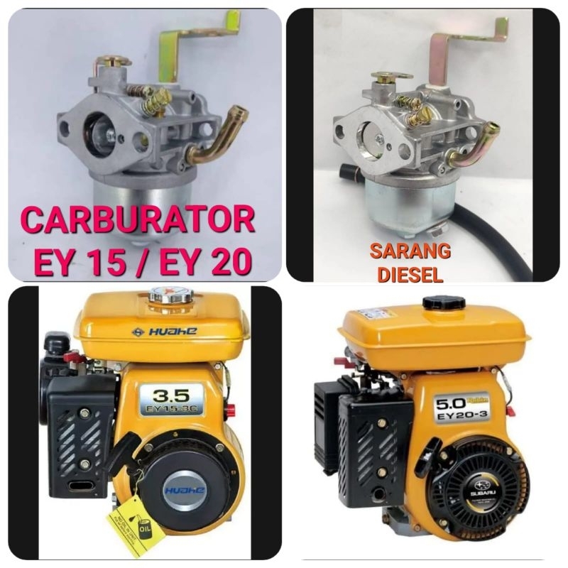 Jual Carburator / Karburator Assy Mesin Engine Robin EY15 / EY20 | Shopee Indonesia