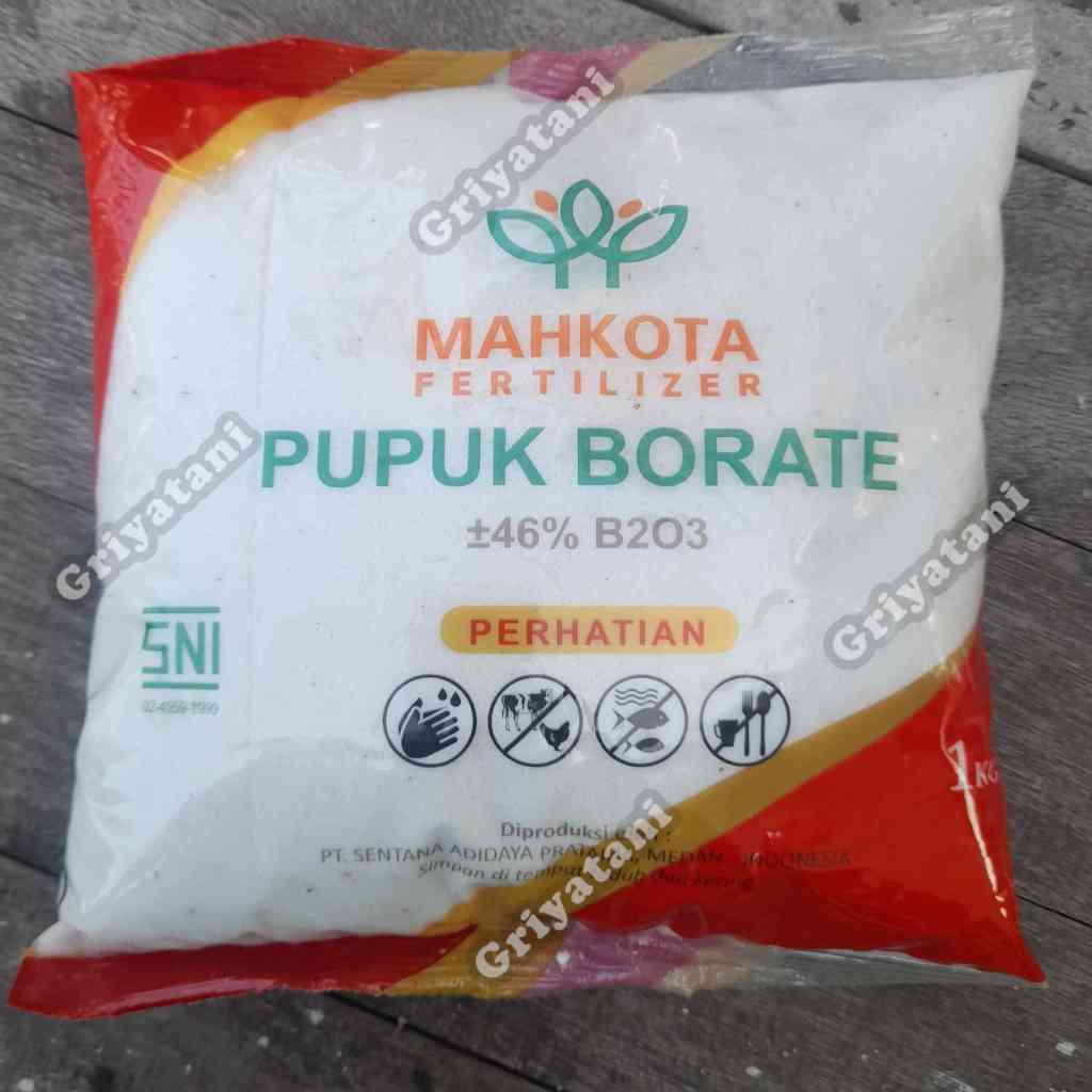 Jual Pupuk Borate Mahkota 1 Kg Boron | Shopee Indonesia