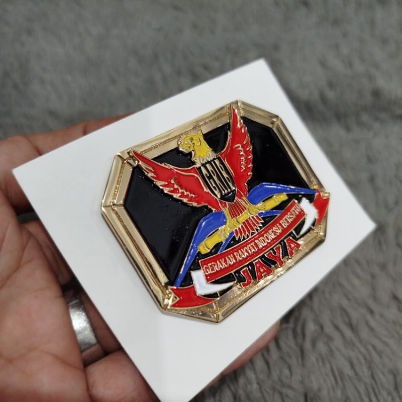 Jual emblem baret grib jaya logam pin grib baret emblem grib | Shopee ...