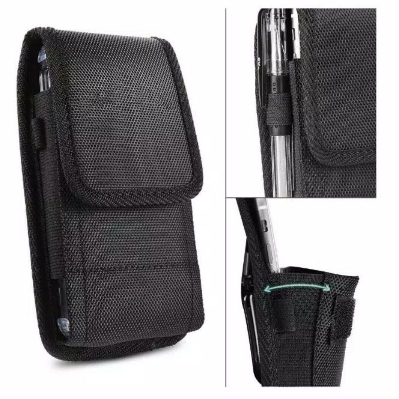 Jual sarung hp pria dompet hp case hp pinggang horizontal atau vertikal ...