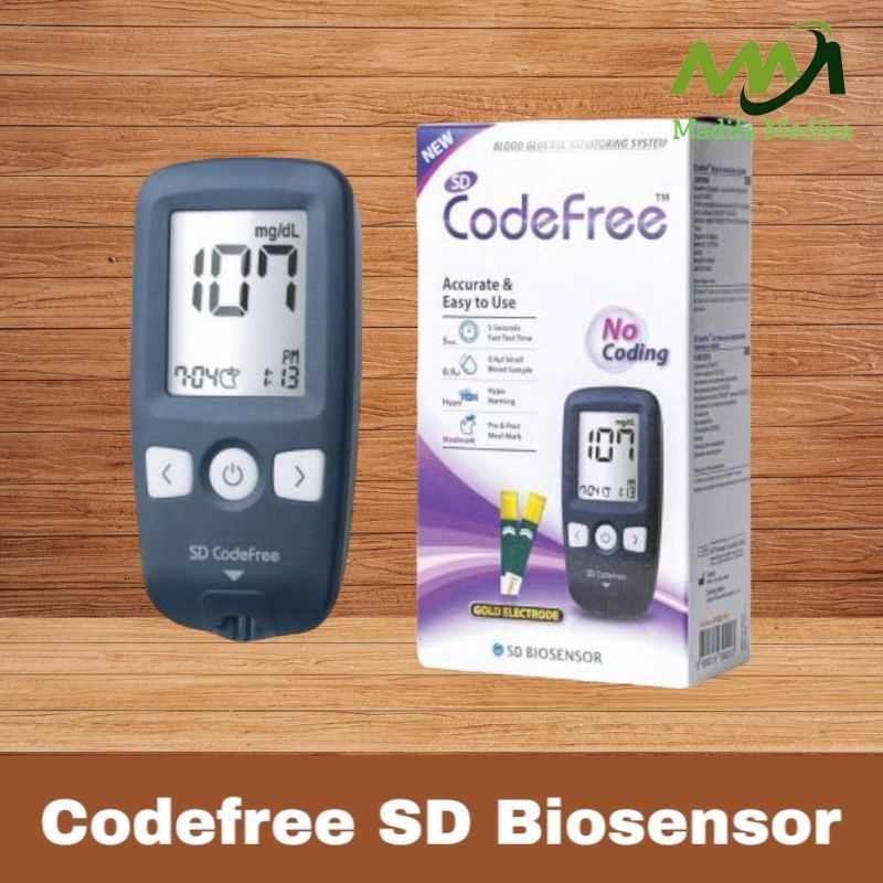 Jual Alat Cek Gula Darah CodeFree SD Biosensor Codefree SD Biosensor ...