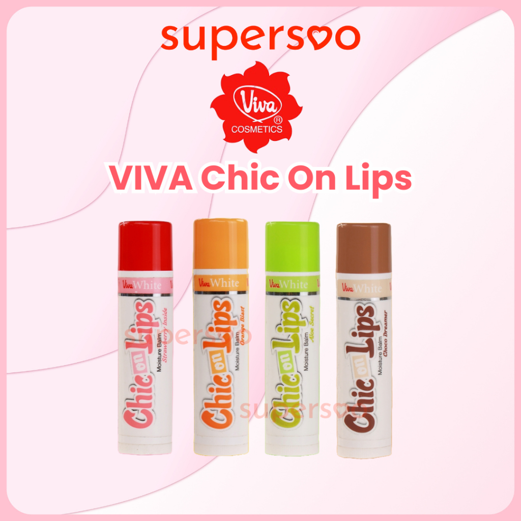Jual Viva White Chic On Lips Lip Balm Pelembab Bibir | Shopee Indonesia
