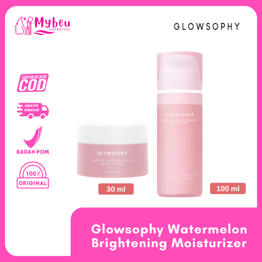 Jual Glowsophy Watermelon 30ml - 100ml Brightening Moisturizer | Cica ...