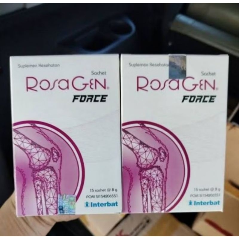 Jual Rosagen Force Sachet Isi 15 Interbat Original Untuk Kesehatan ...