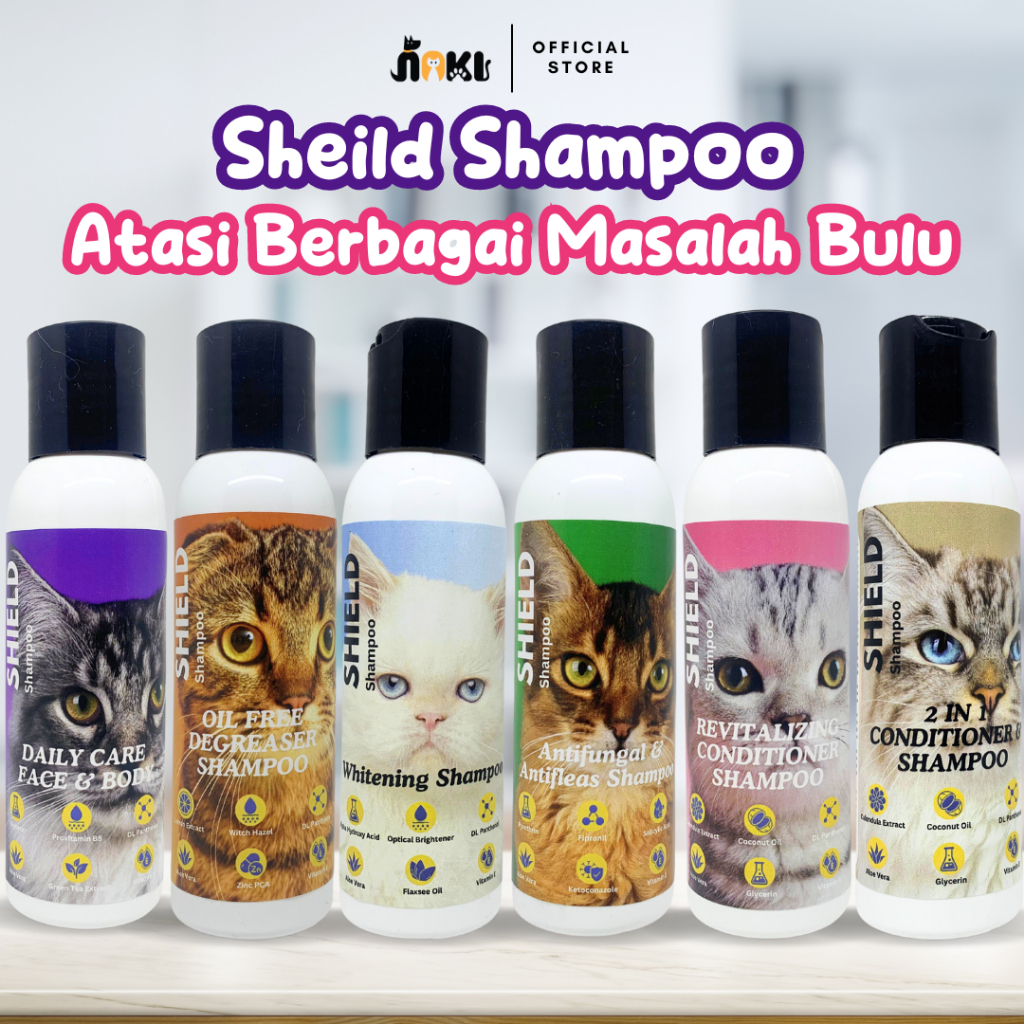 Jual [GROSIR] SHAMPO KUCING DAN ANJING 100ML ANTI KUTU JAMUR WANGI BULU ...