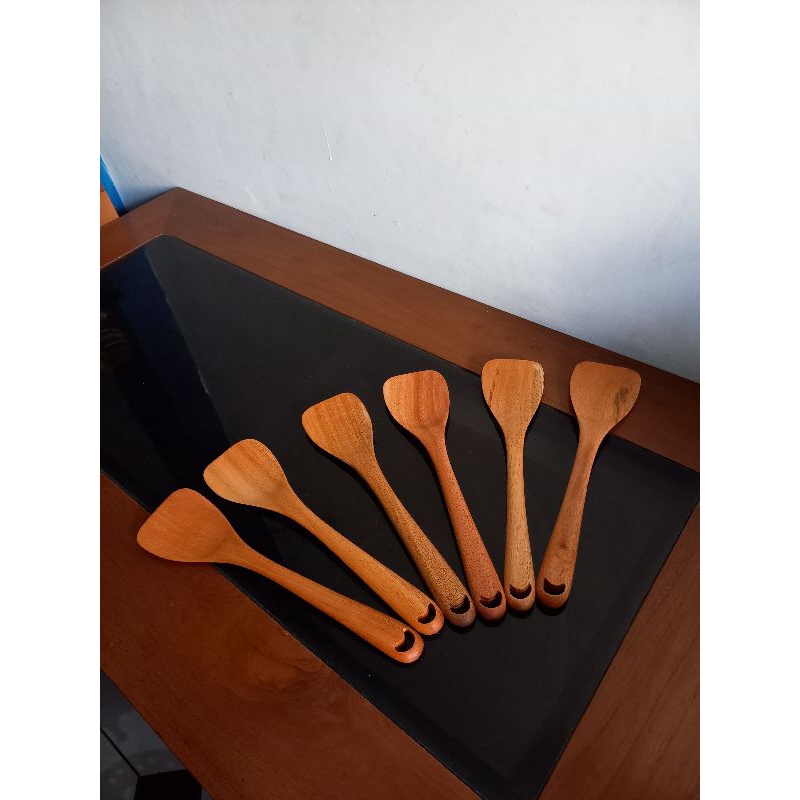 Jual Spatula Kayu/SutiL/Susuk | Shopee Indonesia