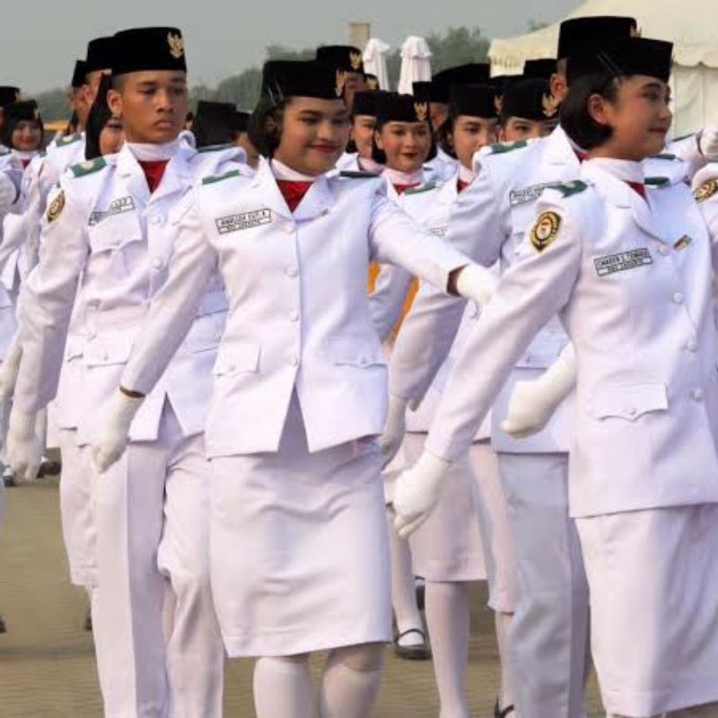 Jual jas paskibra premium/jas paskibra pdu/seragam paskibra | Shopee ...