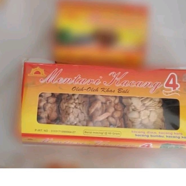 Jual Kacang Paket 4 Rasa "Mentari" Oleh-oleh Khas Bali | Shopee Indonesia