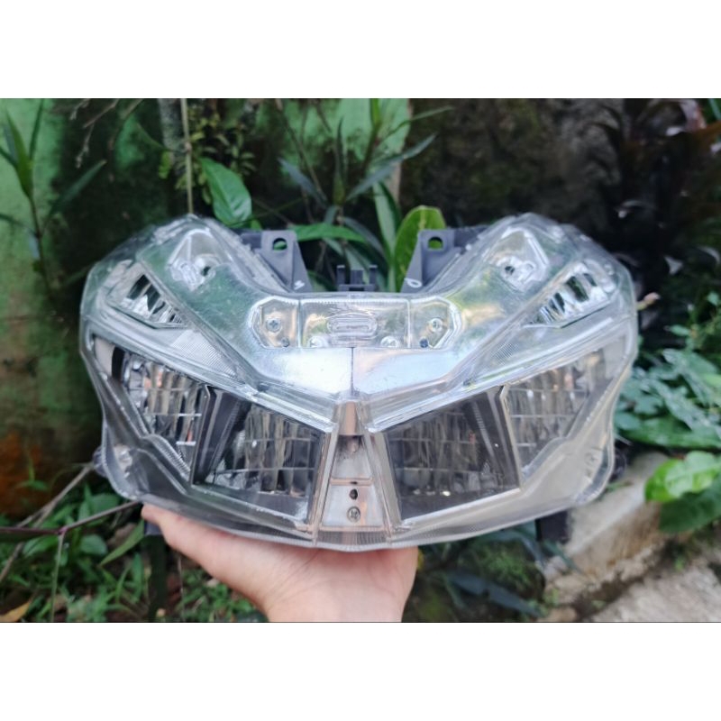 Jual HEADLAMPH REFLEKTOR LAMPU DEPAN MOTOR HONDA VARIO 150 LED OLD ...