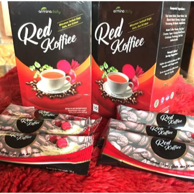 Jual Kopi Merah Atau Red Koffiee Armina Daily 1 Box Isi 10 Sachet ...