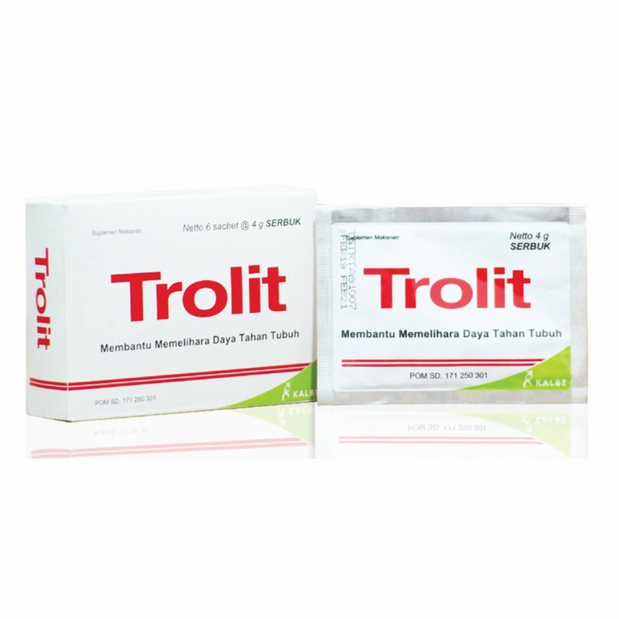 Jual TROLIT UNTUK MENGEMBALIKAN CAIRAN TUBUH PER BOX ISI 6 SACHET ...