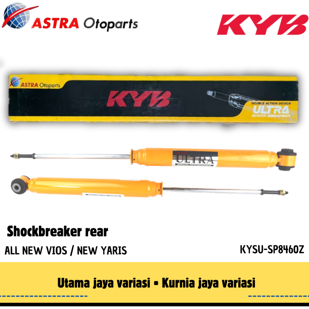 Jual SHOCK BREAKER BELAKANG ALL NEW VIOS / NEW YARIS -KYB ULTRA ORIGINAL | Shopee Indonesia
