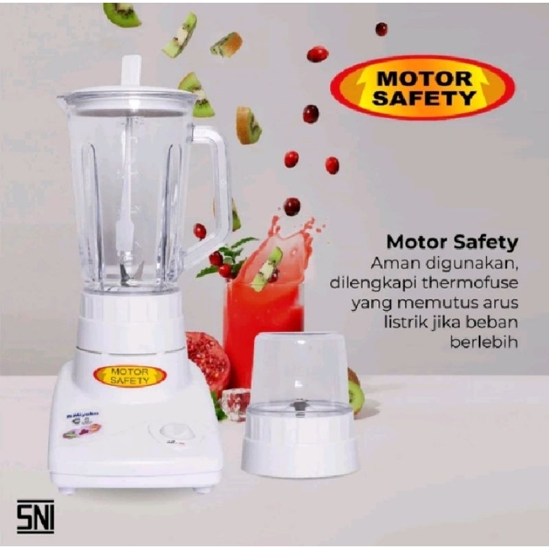 Jual BATAM - MIYAKO BL301PL BL 301 PL W blender 2 in 1 tabung plastik 1 ...